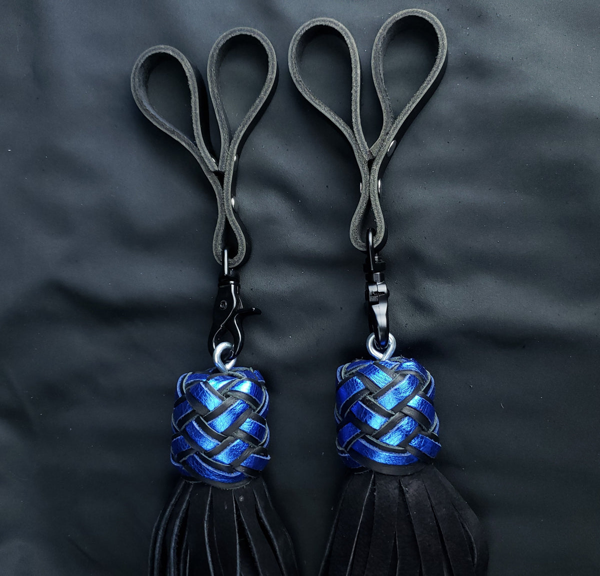 Finger Floggers and Ball Handle Leather BDSM Floggers – Firebird Leather