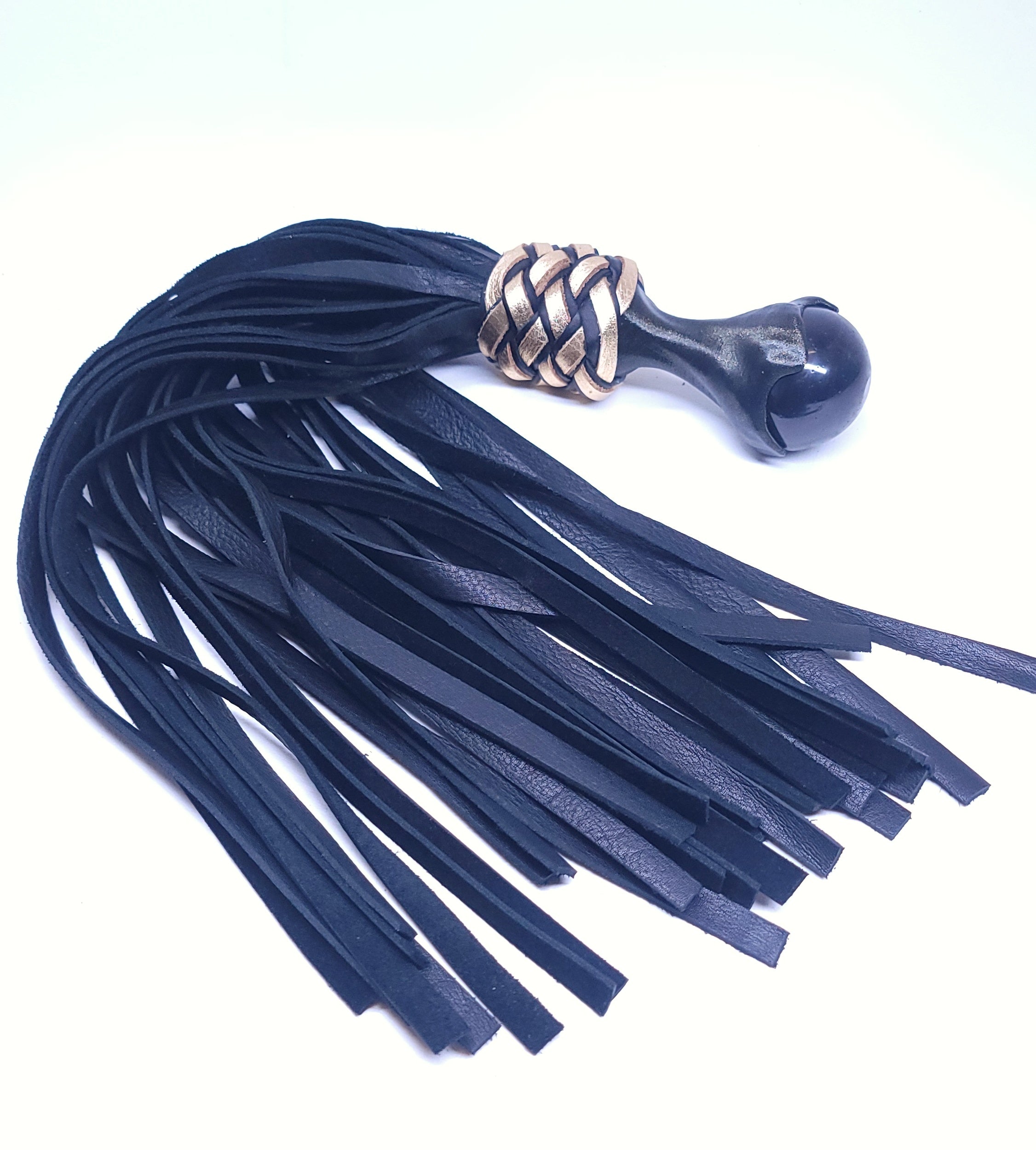 Finger Floggers and Ball Handle Leather BDSM Floggers – Firebird Leather