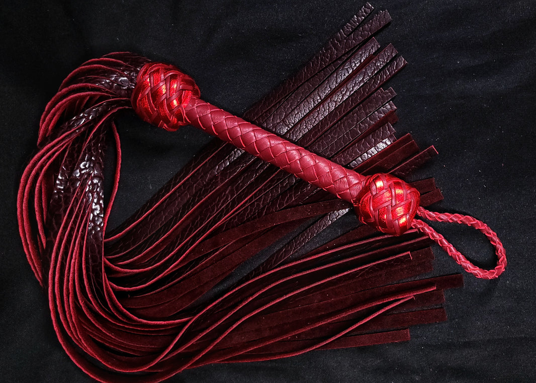 BDSM Leather Floggers, Handcrafted in Los Angeles – Firebird Leather