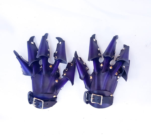 Leather Claw Gloves- Pick your Color - Made to Order – Firebird Leather