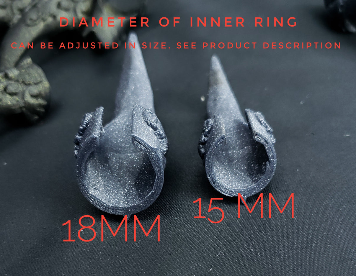 Claw Ring Talons For Sensation Play or Cosplay | Firebird Leather